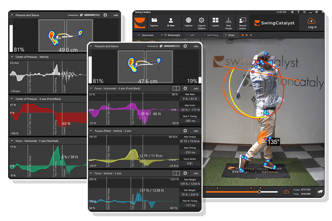 Swing analysis for golf - Swing Catalyst