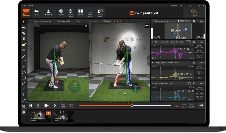 Swing analysis for golf - Swing Catalyst