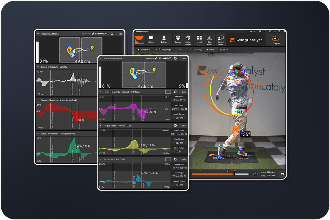 Swing analysis for golf - Swing Catalyst