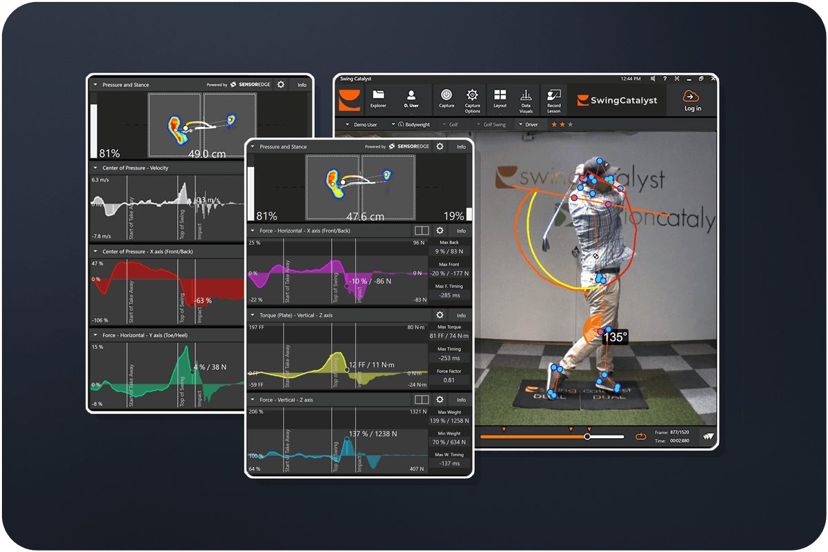 Swing analysis for golf - Swing Catalyst
